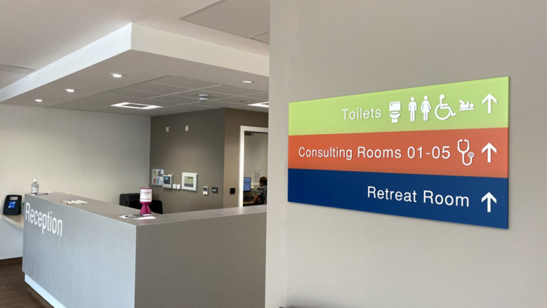 Health Centre Signage Birmingham - Beta Signs - Halesowen